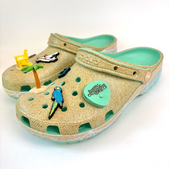 CROCS | Shoes | New Jimmy Buffett Margaritaville X Crocs Classic Clogs ...